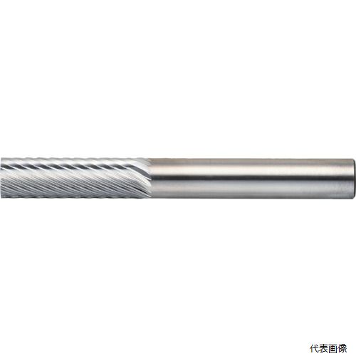 【特長】 ●切れ味が良くスムーズな加工ができます。 ●オール超硬タイプです。 ●シングルカットの刃形状により切れ味がよくスムーズな仕上がりになります。 【用途】 ●金型の修正、バリ取り、面取り。 【仕様】 ●形状：円筒(シングルカット) ●...