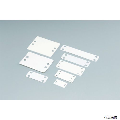 【特長】 ●表示名をプレート部分に油性マジックなどで記入し両端を結束バンドで電線に止められます。 【用途】 ●各種サイズの電線、モール、コンチュートなど中身を判別するためのマーカープレートとして。 【仕様】 ●縦(mm)：25.2 ●横(m...