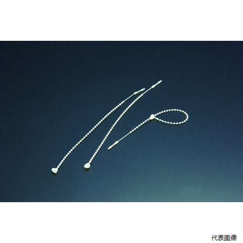 【特長】 ●札やタックの固定用に使用できます。 【用途】 ●タック、札の固定に。 【仕様】 ●色：ナチュラル ●幅(mm)：1.8 ●長さ(mm)：143 ●最大結束径(mm)：35 ●引張強度(N)：49 ●一度締めた後でも、手で緩めたり...