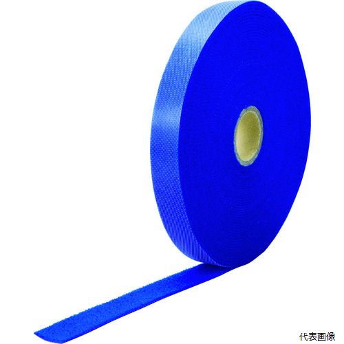 【特長】 ●繰り返し使用可能です。 ●柔らかいため、強く使っても製品を傷つけることがありません。 【用途】 ●仮固定、整理用、頻繁に着脱して使用するのに最適。 【仕様】 ●色：青 ●幅(mm)：15 ●長さ(m)：10 ●厚さ(mm)：1....