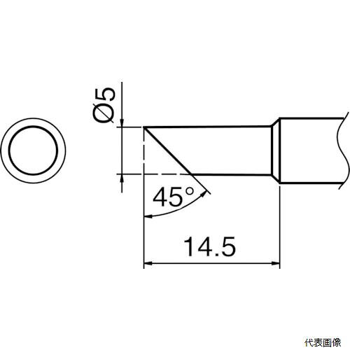 【仕様】 ●適合機種：FX-600、FX-8801 ●コテ先名称：5C型 ●鉛フリーはんだ対応 ●適合ステーション本体：FX-888、FX-888D ●ヒーター分離型 【入数】 ●1本 他のサイズはこちら 在庫のない商品は検索に表示されない...