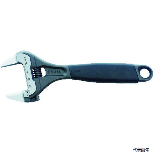【特長】 ●ジョーの先端4.5mmの薄口タイプです。 ●握力を均等に分散し作業上の怪我のリスクを軽減するエルゴグリップを採用しています。 ●目盛付です。 ●全長170mmでありながら最大開口32mmと全長250mm相当の開口幅になります。 ...