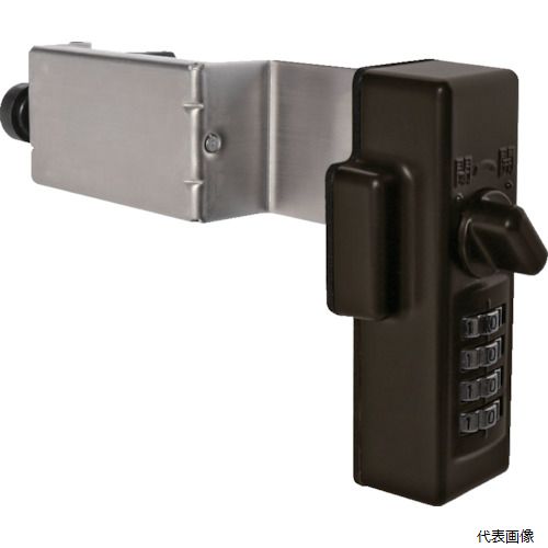 【特長】 ●建物にキズを付けずに、専用のダイヤル錠で扉を施錠できます。 ●外開きドア専用です。 ●ダイヤル錠の開閉スイッチは大きく回しやすい設計です。 ●暗証番号は10000通り設定可能です。 【用途】 ●外開きドア専用。 ●物件空室管理、...