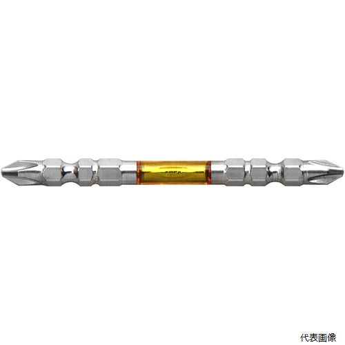 【特長】 ●トーション部で衝撃を吸収します。 ●驚異の耐久性で長寿命です。 ●先端欠けに強いです。 ●カムアウトを抑制します。 ●サビに強い光沢表面仕上げをしています。 【仕様】 ●刃先：［［＋］］2 ●全長(mm)：85 ●シャンク径(m...