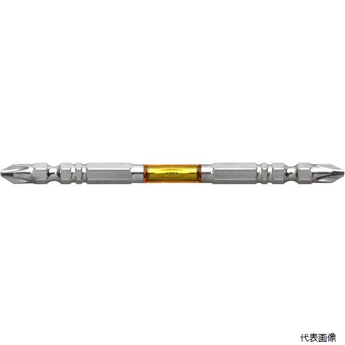 【特長】 ●トーション部で衝撃を吸収します。 ●驚異の耐久性で長寿命です。 ●先端欠けに強いです。 ●カムアウトを抑制します。 ●サビに強い光沢表面仕上げをしています。 【仕様】 ●刃先：［［＋］］2 ●全長(mm)：110 ●シャンク径(...