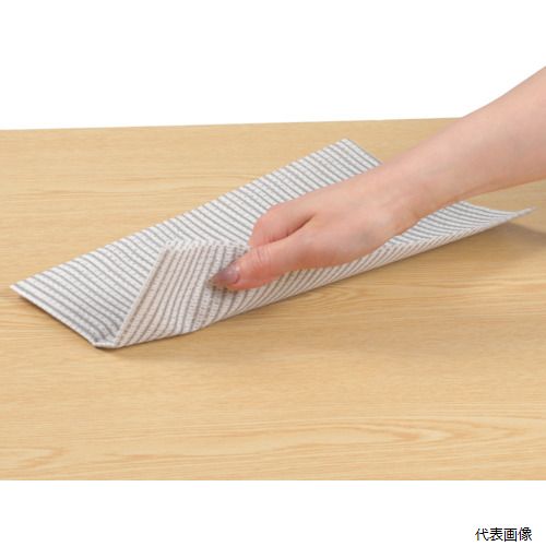 【特長】 ●吸水性に優れたレーヨン100％素材のカウンタークロスです。 ●自然な風合いがカフェに好評です。 【用途】 ●カフェ・レストラン・キッチン・給湯室などのお掃除に。 【仕様】 ●色：グレー ●シートサイズ(mm)：600×300 ●...