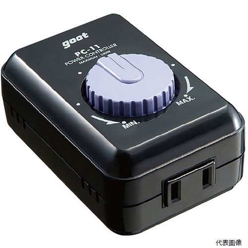 【特長】 ●小さなプリント基板のはんだ付けなど、はんだこてがオーバーヒート気味の場合に使用すると効果的です。 ●コンセントに差し込むだけで電気こての電圧を約75〜100Vまでコントロールできます。（位相制御） 【用途】 ●電気こての熱量のコ...