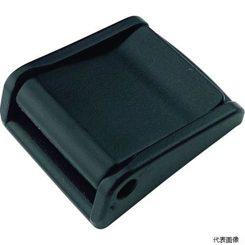 【特長】 ●平ベルト加工用の金具です。 ●ベルト同士の連結用や長さ調整にご使用いただけます。 【用途】 ●結束作業やDIY、ベルト使用時の連結や長さ調整に使用できます。 【仕様】 ●色：ブラック ●厚さ(mm)：14 ●適合幅(mm)：25...