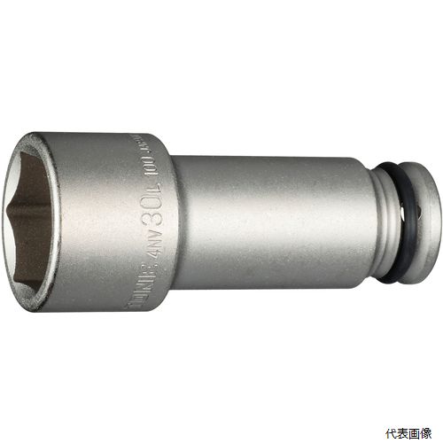 【特長】 ●外観品質と防錆力の向上を図った無電解メッキ仕様のインパクト用ソケットです。 ●Oリング仮置き構造により、レンチにインパクト用ソケットを着脱する際にOリングを一旦溝に仮置くことで作業性を向上させています。 【用途】 ●ボルト・ナッ...