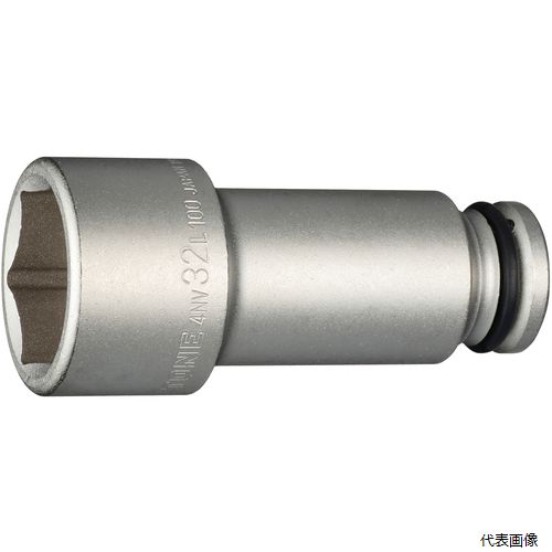 【特長】 ●外観品質と防錆力の向上を図った無電解メッキ仕様のインパクト用ソケットです。 ●Oリング仮置き構造により、レンチにインパクト用ソケットを着脱する際にOリングを一旦溝に仮置くことで作業性を向上させています。 【用途】 ●ボルト・ナッ...