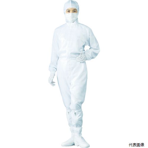 【特長】 ●クリーンルーム用ウエアです。 ●制電性・防塵性能に優れた続服タイプの無塵衣です。 ●運動性を重視したデザインですので、作業の妨げになりません。 ●コストパフォーマンスに優れた製品です。 ●半導体・液晶・精密機器・食品など幅広い業...