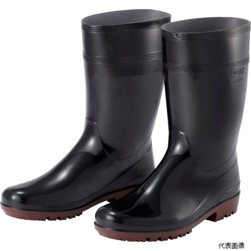 【特長】 ●油や水など滑りやすい床面での作業に適した滑りにくい靴底です。 ●銀などの無機系抗菌剤を練り込んでいますので、半永久的に抗菌効果が持続します。 ●異物などが目詰まりしにくい靴底です。 【仕様】 ●寸法(cm)：24.0 ●足幅サイ...