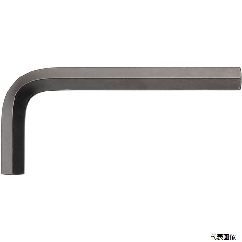 【特長】 ●大型六角穴付ボルトの締め付け・緩め作業に最適です。 【用途】 ●六角穴付きボルト・ねじの締付け、緩め作業用。 【仕様】 ●対辺寸法(mm)：19 ●首下寸法(mm)：70 ●全長(mm)：180 ●対辺(mm)：19 【材質／仕...