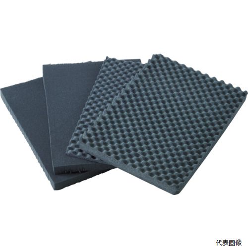 【特長】 ●波型ウレタン（軟質）と切れ目入ウレタン（硬質）の緩衝材が収納物を衝撃からしっかりガードします。 ●切れ目入ウレタンは収納物に合わせて抜き形状を簡単に作ることが可能です。 【仕様】 ●適合本体：TAK-13M ●本体側波型ウレタン...
