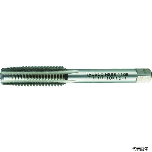 【特長】 ●通り穴・止まり穴共に使用可能です。 【用途】 ●被削材：一般鋼、低・中炭素鋼、合金鋼。 【仕様】 ●先端：先 ●精度：JIS2級 ●呼び寸法：M3 ●ピッチ(mm)：0.5 ●ねじ長さ(mm)：18 ●全長(mm)：46 ●シャ...