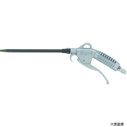 【特長】 ●エアダスターガン本体にマグネシウム合金を使用することで、従来品に比べ軽量かつ耐久性を備えました。 ●流量調整ができます。 【用途】 ●自動車整備工場、一般生産工場に。 【仕様】 ●ノズル長(mm)：200 ●ノズル口径(mm)：...