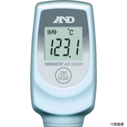 【特長】 ●オートパワーOFF機能付き（解除可能）です。 ●自動ゼロ点調整機能付きです。 ●K熱電対温度センサー（AD-1214相当品1個）が付属しています。（測定範囲200℃） ●別売のK熱電対温度センサーが使用可能です。（AD-1214...