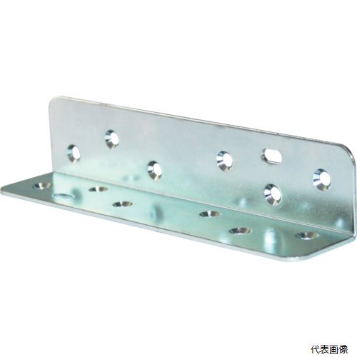 【特長】 ●2×4木材の連結金具として使用します。 【用途】 ●木材の接合・組立 【仕様】 ●板厚(mm)：2 ●穴径(mm)：5 ●色：無地 ●W(mm)：170 ●L1(mm)：37 ●L2(mm)：37 【材質／仕上】 ●スチール ●...