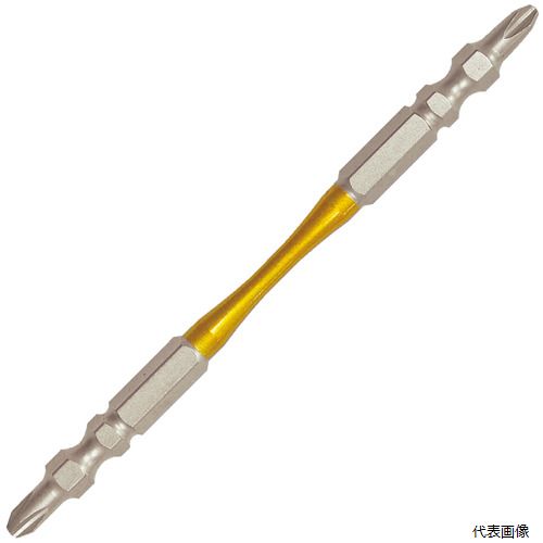 【特長】 ●当社オリジナルのトーション加工で、左右の回転トルクを吸収する事により、先端の耐久性を大幅にアップしています。 ●先端がスリム形状で、ねじ頭が見やすく作業効率上がります。 ●特殊先端形状にて、回転時の浮き上がり現象（カムアウト）を...