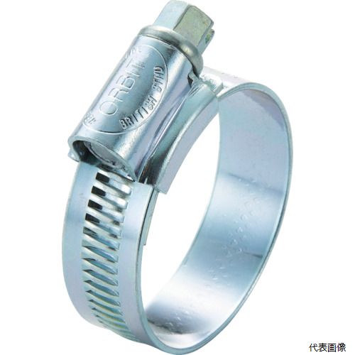 【特長】 ●表面処理を施し、防食性に優れています。 ●バンドのヘリが丸くなっているため、ホースの損傷を防ぐことができます。 ●マイナスドライバー、ボックスレンチ等で締付けができます。 【用途】 ●ホース締付用。 ●一般産業、自動車関連用。 ...