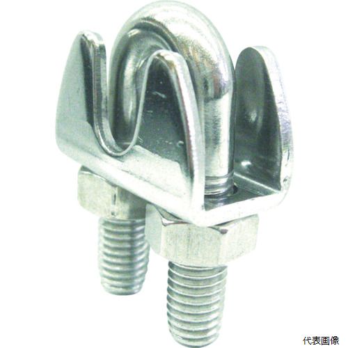 【特長】 ●ワイヤを現場加工できます。 【用途】 ●ワイヤロープの端末加工に。 【仕様】 ●適合ロープ径(mm)：5.0 ●ねじ径：M5 ●A(mm)：22 ●B(mm)：21.6 ●D(mm)：11.5 【材質／仕上】 ●ステンレス(SU...