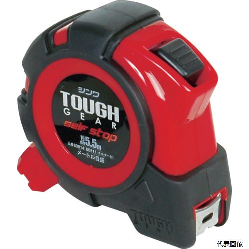 【特長】 ●セルフストップ機能付です。 ●衝撃吸収プロテクター採用で落下時の衝撃を軽減します。 ●安全に作業ができます。 ●455mmピッチ表示付です。 ●ストラップ付です。 【用途】 ●長さ測定などに使用するコンベックスに。 ●テープ長さ...