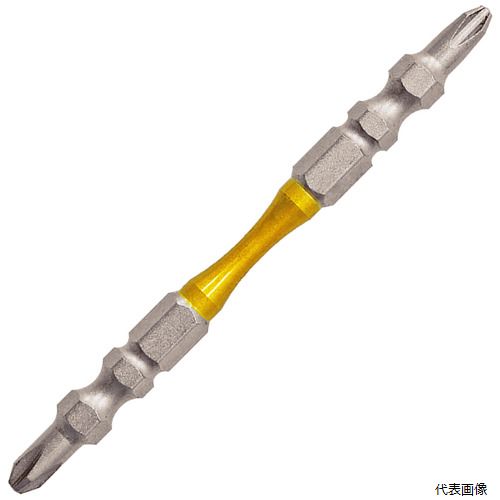 【特長】 ●当社オリジナルのトーション加工で、左右の回転トルクを吸収する事により、先端の耐久性を大幅にアップしています。 ●先端がスリム形状で、ねじ頭が見やすく作業効率上がります。 ●特殊先端形状にて、回転時の浮き上がり現象（カムアウト）を...