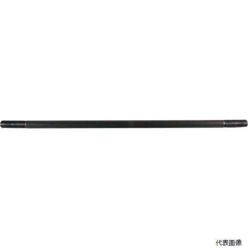 【特長】 ●両端にねじが切ってあります。 ●締付け側のねじが疲労した時はTナット側で使用できます。 【用途】 ●クランプの締め付け。 【仕様】 ●ねじ寸法：M16 ●全長(mm)：450 ●ねじ長さ(mm)：50 【材質／仕上】 ●スチール...