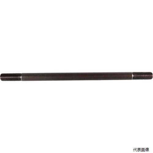 【特長】 ●両端にねじが切ってあります。 ●締付け側のねじが疲労した時はTナット側で使用できます。 【用途】 ●クランプの締め付け。 【仕様】 ●ねじ寸法：M24 ●全長(mm)：500 ●ねじ長さ(mm)：63 【材質／仕上】 ●スチール...