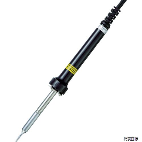 【特長】 ●高性能セラミックヒーターの採用により、コテ先温度の立ち上がりが速く、約1分ではんだ付けが可能です。 ●グリップからコテ先までの長さが短く操作性に優れています。 ●精密ソルダリングに最適のシャープなコテ先です。 ●コテ先内部に特殊...