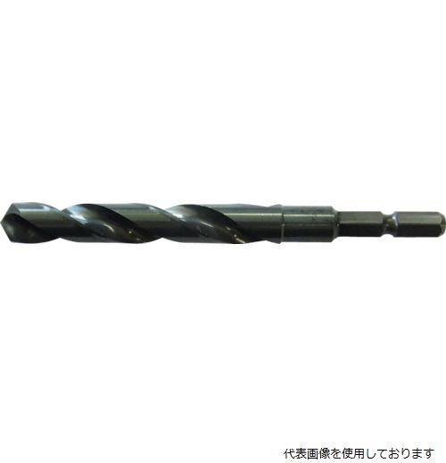 【特長】 ●インパクトドライバー(12V以上)対応の六角軸鉄工ドリルです。 【仕様】 ●刃径(mm)：9.5 ●溝長(mm)：70 ●全長(mm)：110 ●シャンク径(mm)：6.35 ●適合機種：電気ドリル・インパクトドライバー(12V...