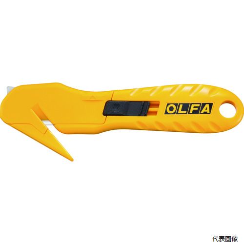 【特長】 ●「すくい切り」で荷物を傷つけることなくシュリンクラップやPPバンドの切断が可能です。 ●刃に刻印されている数字を順番にスリット部分へ装着することにより、1枚で4ヵ所使用できます。 【用途】 ●シュリンクラップ、PPバンド、緩衝材...