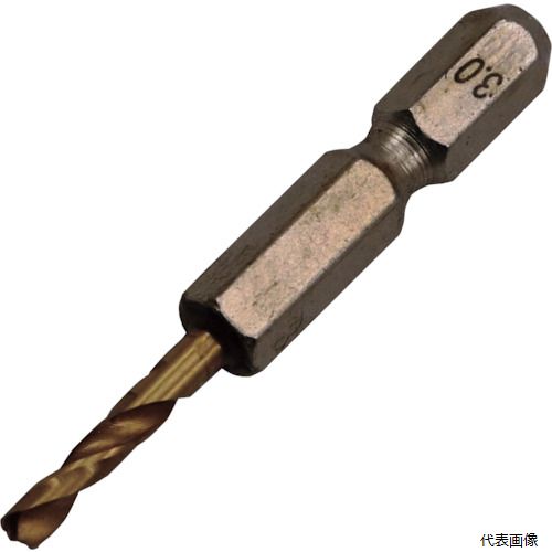 【特長】 ●特殊な刃先で切削能率をUPし、スムースな穴あけ作業が可能です。 ●ショートサイズでブレにくく、正確で綺麗な穴あけができます。 【用途】 ●被削材：鉄、アルミ、ステンレス、銅、木材。 ●六角軸シャンクで電動ドリルにワンタッチで取り...