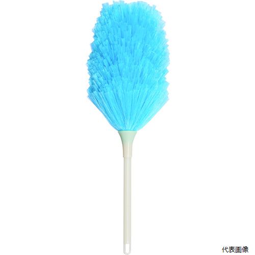 【特長】 ●静電気を除去する導電繊維入りで、ホコリの再付着を防ぎます。 【用途】 ●ほこり払いに。 【仕様】 ●長さ(mm)：460 ●色：ブルー 【材質／仕上】 ●柄：ABS樹脂 ●パイル：ポリプロピレン(PP)、導電繊維 ●縫糸：ナイロ...