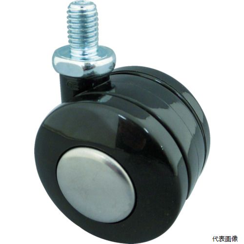 【特長】 ●幅広い用途の汎用キャスターです。 【用途】 ●事務機器・家具・店舗什器・医療機器・カメラ設備機器・楽器等 【仕様】 ●許容荷重(daN)：40 ●許容荷重(kgf)：40 ●車輪径D(mm)：40 ●車輪幅(mm)：41.5 ●...