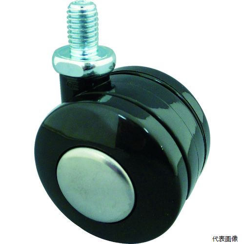 【特長】 ●幅広い用途の汎用キャスターです。 【用途】 ●事務機器・家具・店舗什器・医療機器・カメラ設備機器・楽器等 【仕様】 ●許容荷重(daN)：60 ●許容荷重(kgf)：61 ●車輪径D(mm)：50 ●車輪幅(mm)：45.5 ●...