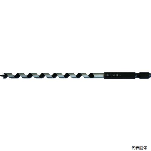 【特長】 ●インパクトドライバーでの使用に最適です。 ●先ねじとケガキ刃の部分を従来のドリルよりも小さくすることにより、切削抵抗を抑えバッテリーの持ちが良くなりました。 【用途】 ●被削材：木材。 ●少し深めの貫通穴用 【仕様】 ●刃径(m...