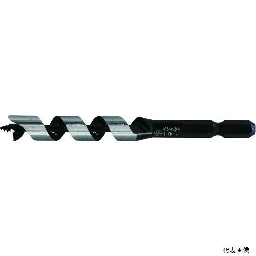 【特長】 ●先ねじとケガキ刃の部分を従来のドリルよりも小さくすることにより、切削抵抗を抑えバッテリーの持ちが良くなりました。 ●インパクトドライバーでの使用に最適です。 【用途】 ●被削材：木材。 ●浅い貫通穴用 【仕様】 ●刃径(mm)：...