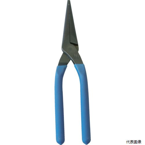 【特長】 ●口先が細いので銅板の細工加工が楽にできます。 ●グリップ付です。 ●折り曲げ加工・ツブシ加工など板金加工全般に使用できます。 【用途】 ●折り曲げ加工・ツブシ加工等板金加工全般。 【仕様】 ●全長(mm)：255 ●口先長(mm...