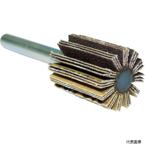 【特長】 ●特殊加工でペーパーの使いシロを多くしました。 【用途】 ●表面・曲面の研磨に。 ●バリ取り、サビ落とし、塗装前の研磨、一般金属・木材の研磨に。 ●使用工具：ストレートグラインダー。 【仕様】 ●粒度(#)：120 ●外径(mm)...
