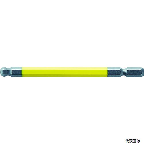 【特長】 ●高精度な刃先加工で、各サイズ最適な傾き角度で、滑らかな回転と理想的なトルク伝達を実現しています。 ●先端は視認性が良く、ねじ合わせがしやすく、また後端は電動ドライバーのアンビルに影響を及ぼさないよう非塗装にしてあります。 ●強靭...