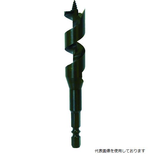 【特長】 ●先端部のねじに特殊加工をすることにより、木材の止め穴・貫通穴両方の加工ができる万能ビットです。 【仕様】 ●刃径(mm)：15.0 ●溝長(mm)：60 ●全長(mm)：110 ●シャンク径(mm)：6.35 ●適合機種：電気ド...