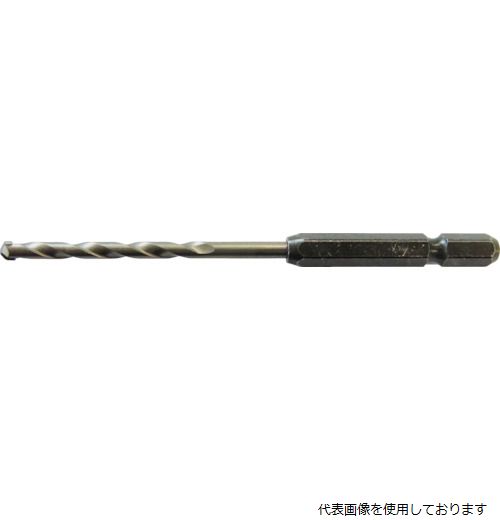 【特長】 ●インパクトドライバー(12V以上)対応で、磁器タイルの穴あけに最適です。 【仕様】 ●刃径(mm)：6.4 ●有効長(mm)：55 ●全長(mm)：127 ●シャンク形状：六角軸（6.35mm） ●シャンク径(mm)：6.35 ...
