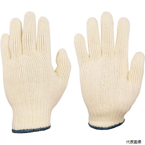 【特長】 ●8ゲージを採用し、最高級の21番糸を使用したプロ用純綿軍手です。 ●編目が8ゲージと細かく、フィット感に優れています。 【用途】 ●火・熱に強い、鉄鋼所など。 【仕様】 ●色：生成 ●サイズ：フリー ●ゲージ数：8 ●全長(cm...