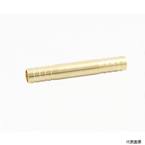 【特長】 ●ホースとホースの接続に 【用途】 ●ホース用継手。 【仕様】 ●接続口径(タケノコ外径)(mm)：6 ●使用流体：水・空気・油 ●タイプ：ホース接手 ●最高使用圧力(MPa)：3.45 ●流体温度：-50〜150℃ 【材質／仕上...