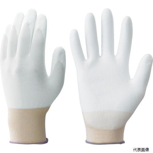 【特長】 ●パームフィット手袋より柔らかく、より細かなネジや部品を扱う作業に適しています。 ●手のひらにすべり止め加工を施した低発じん性手袋です。 【用途】 ●精密機械工業。 ●自動車関連業。 ●弱電機械工業。 【仕様】 ●色：ホワイト ●...