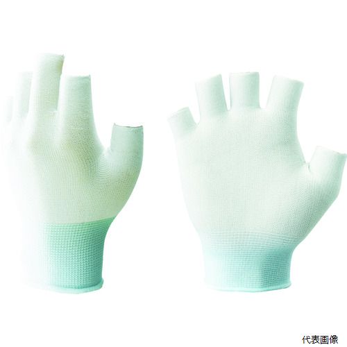 【特長】 ●指先部分をカットして作業しやすい下ばき手袋です。 ●長繊維を使用しているため、手袋からのホコリや糸くずの発生を抑えます。 ●優れた低発塵性です。 ●下ばきにぴったりの極薄インナー手袋でゴワゴワせずなめらかな装着感です。 ●裾部は...