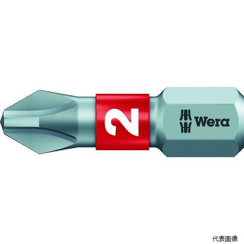 【特長】 ●専用のビットホルダ(053923）と併用することで、3つのトーション(トライトーション)が作用し、ビットの長寿命化を実現しています。 【仕様】 ●刃先：［［＋］］2 ●全長(mm)：25 ●差込(mm)：6.35 ●差込：6.3...