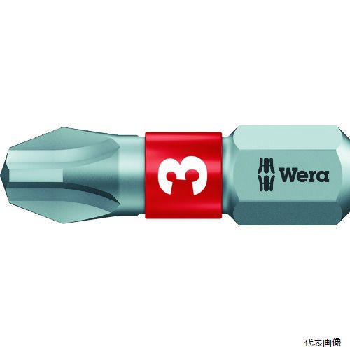 【特長】 ●専用のビットホルダ(053923）と併用することで、3つのトーション(トライトーション)が作用し、ビットの長寿命化を実現しています。 【仕様】 ●刃先：［［＋］］3 ●全長(mm)：25 ●差込(mm)：6.35 ●差込：6.3...
