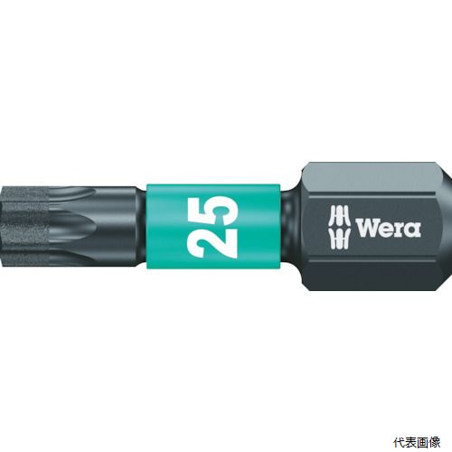 【特長】 ●インパクトドライバー用の強靭なビットです。 ●別売のインパクタービットホルダ(057675、057676)と一緒に使用することでさらに寿命が伸び、コスト削減に貢献します。(トライトーション効果) 【仕様】 ●刃先：T25 ●全長...